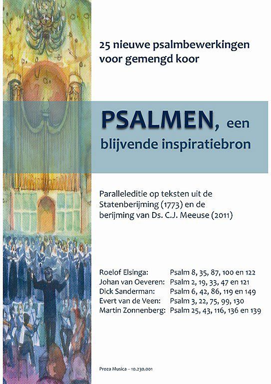 Koorbewerkingen bij psalmen van ds. Meeuse