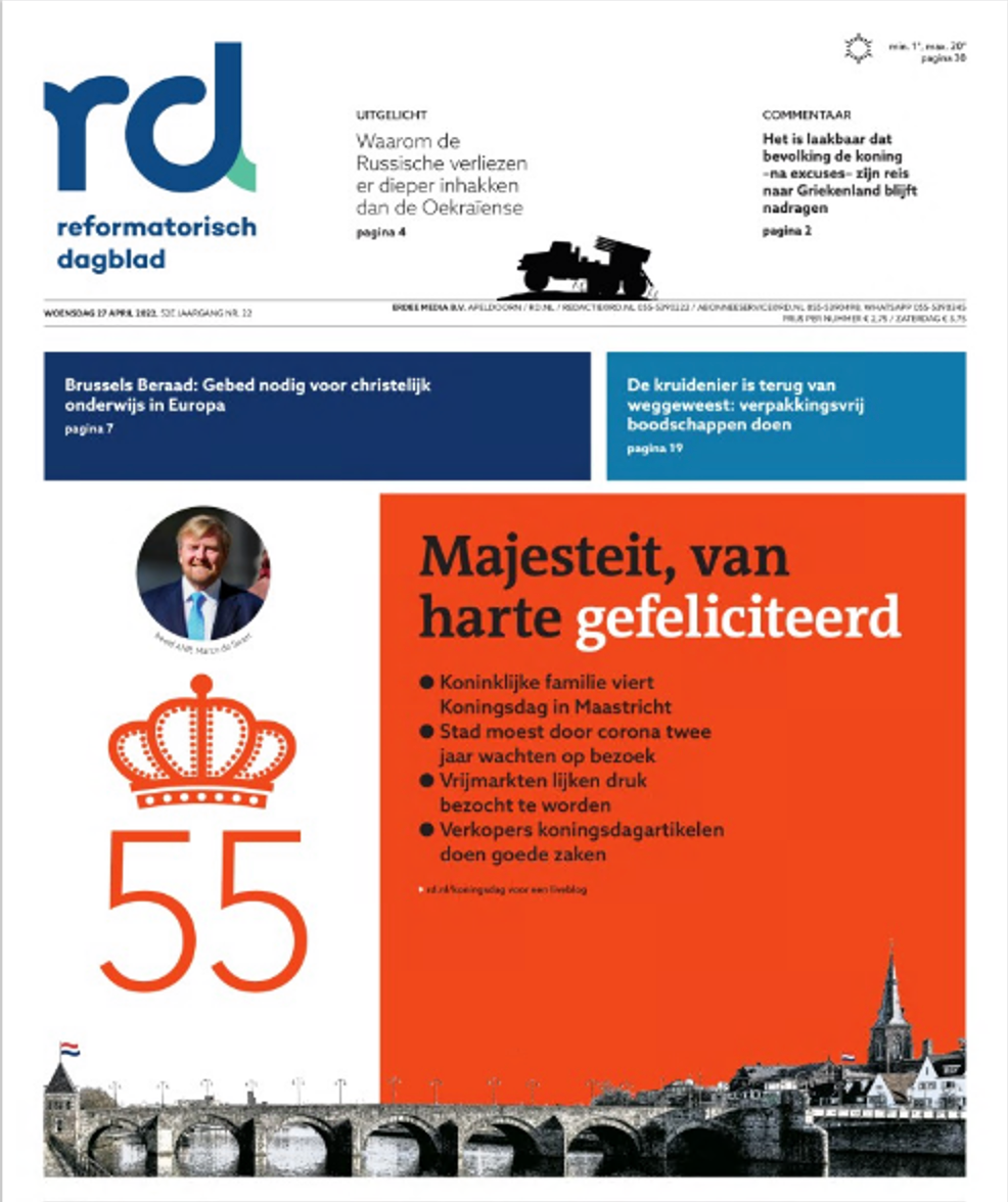 Koning: Intens dankbaar dat we dit in vrede kunnen vieren